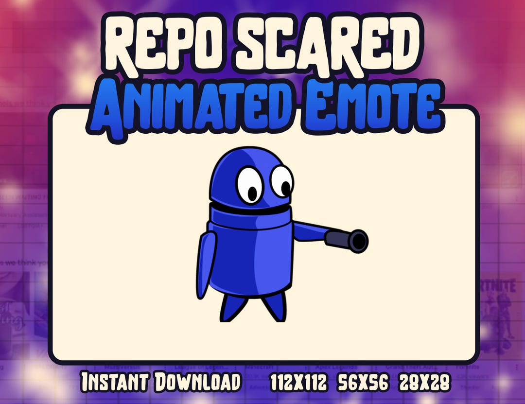 R.E.P.O Scared Terrified Panicked Horrified Animated Emotes | R.E.P.O ...