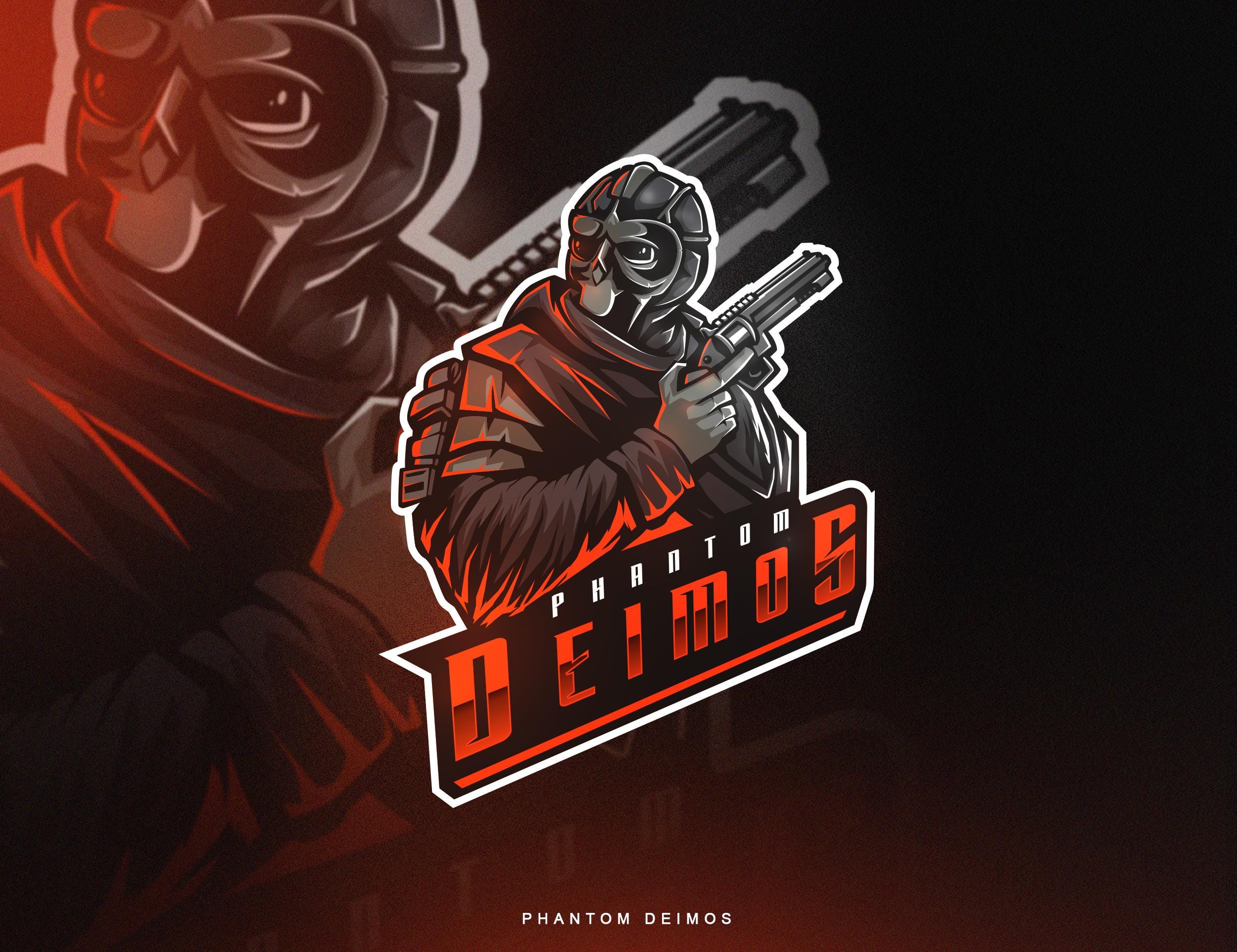 Twitch Gaming Logo Game Character Logo Design Graphics for Stream ...