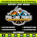 Custom Pressure Washing Logo Design: Modern Cleaning Business Branding ...