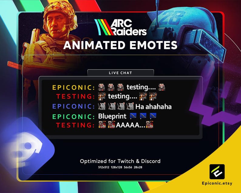 Arc Raiders Rubber Duck Animated Emote, Twitch, Discord, Youtube, Kick ...