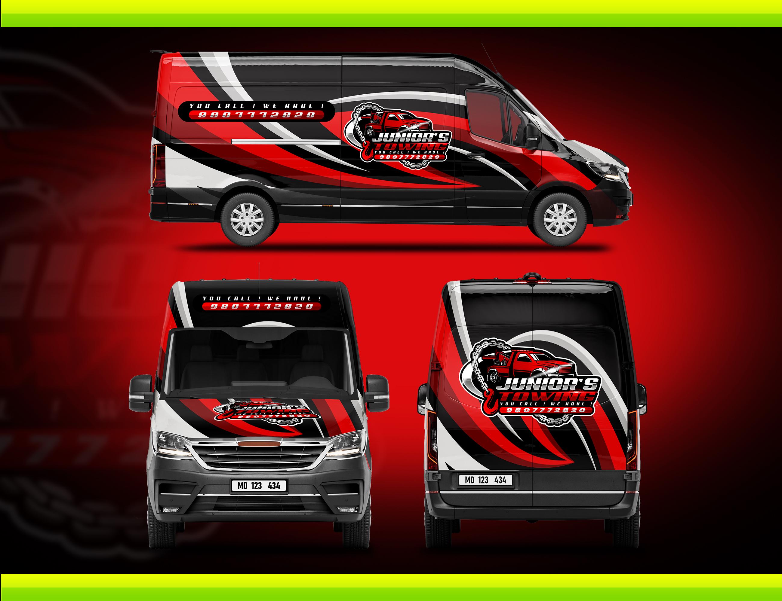 Professional Car Towing Logo Design, Tow Truck Logo & Branding, Vehicle ...