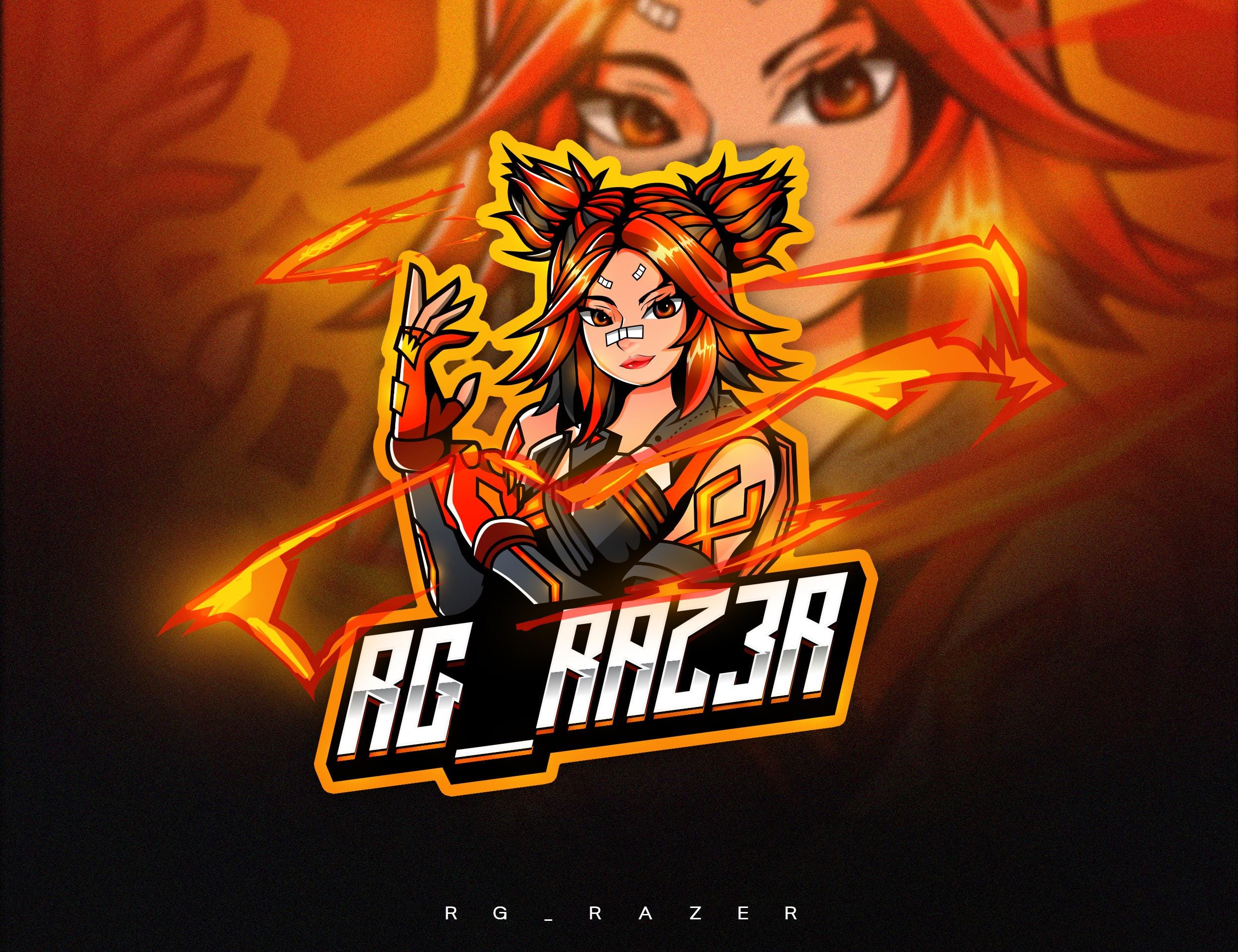 Twitch Gaming Logo Game Character Logo Design Graphics for Stream ...