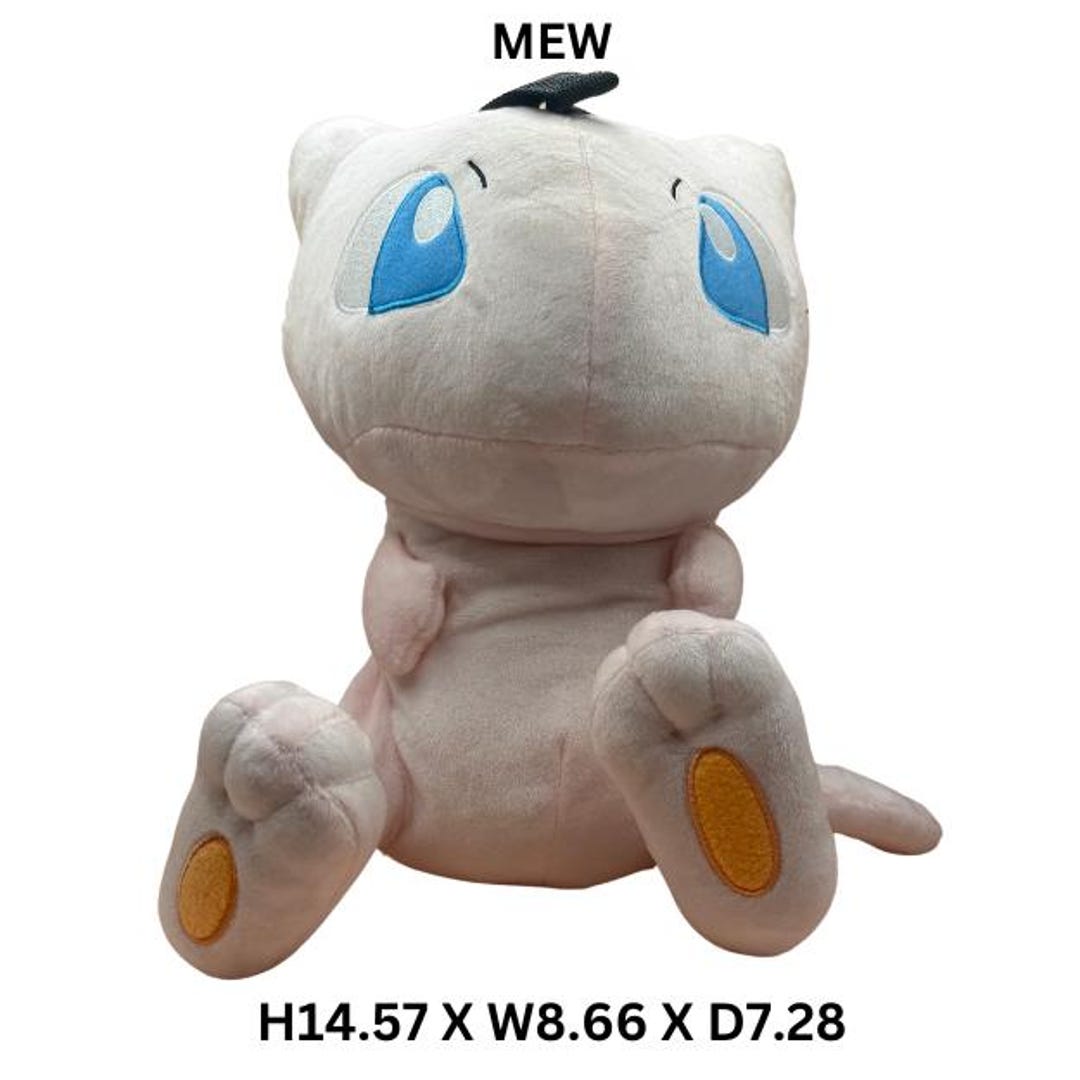 Adorable Pokémon MEW Plush Backpack Cute & Functional Gift for Fans - Etsy