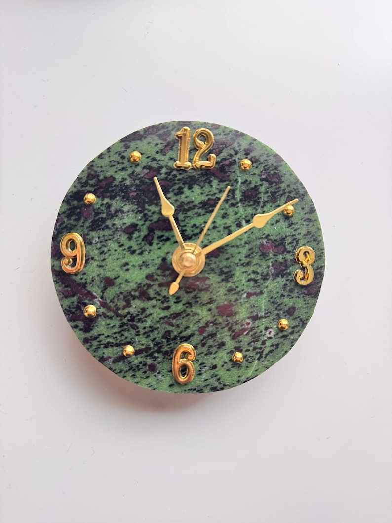 Natural Stone Clock - Etsy