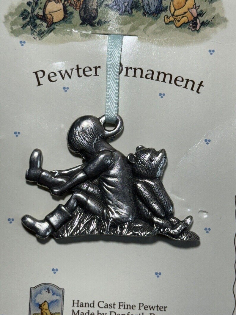 Danforth Pewterer Classic Pooh Christmas Ornament - Etsy