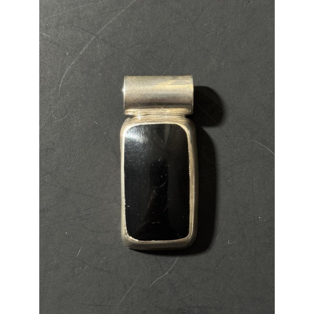 ATI 925 Black Onyx Mexico Pendant - Etsy