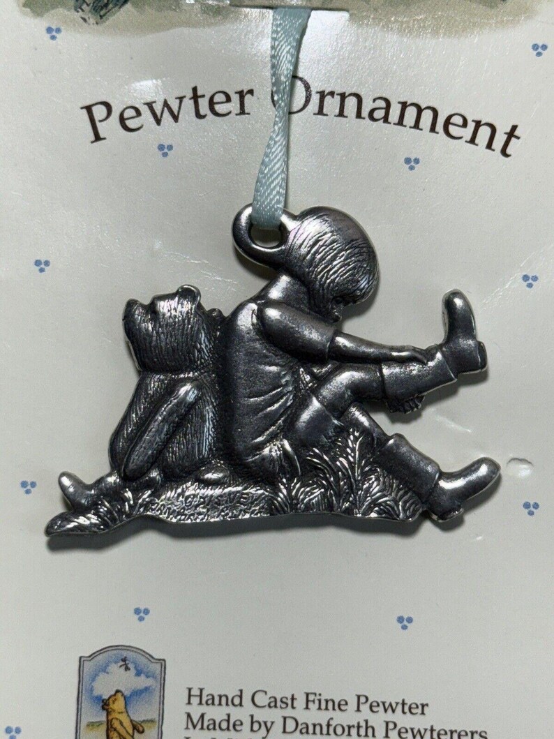 Danforth Pewterer Classic Pooh Christmas Ornament - Etsy