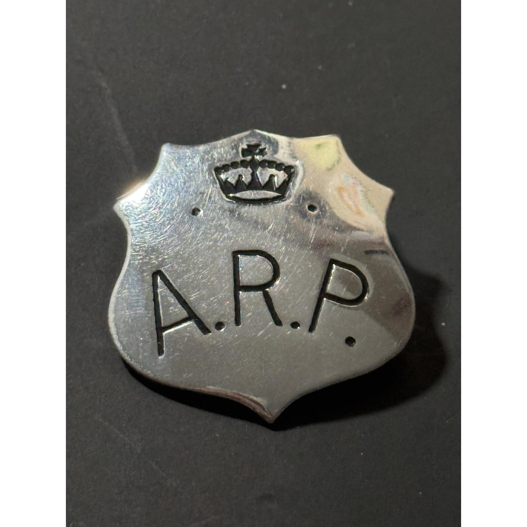 Orig WW2 Lapel Badge "arp - Air Raid Precaution" #14980 - Etsy