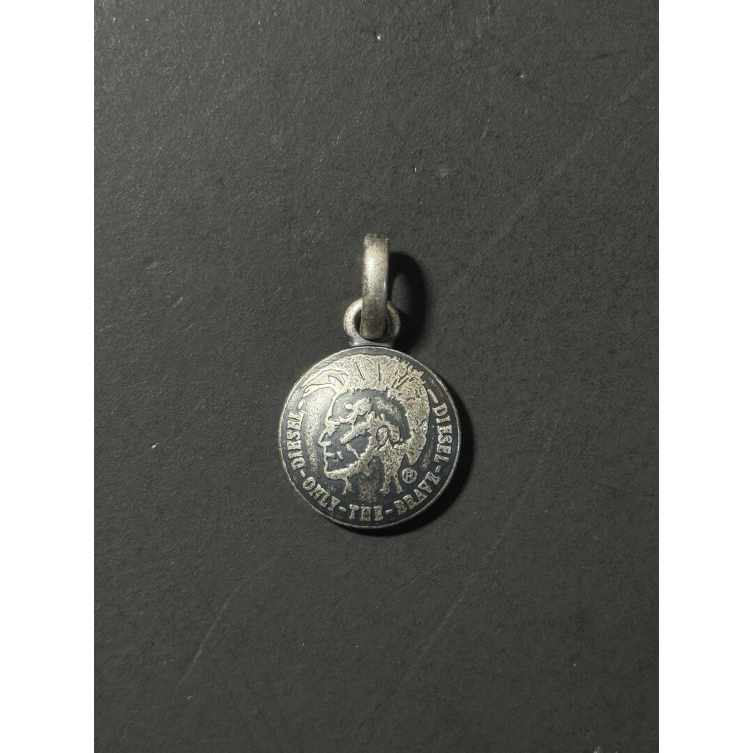 Vintage Diesel Mohican Head Only the Brave Silver Tone Pendant - Etsy