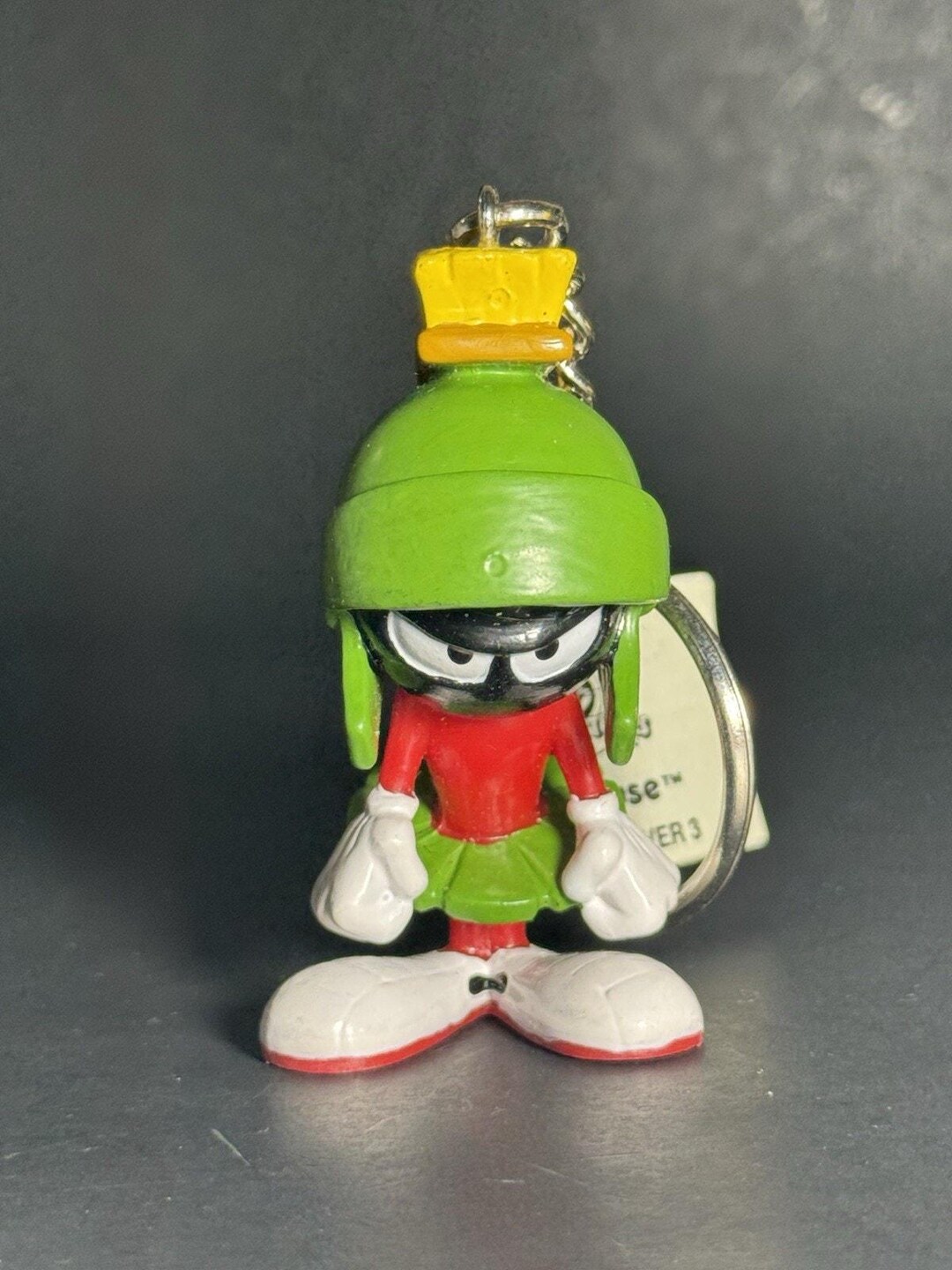 Vintage 1994 Applause Looney Tunes Marvin the Martian Keychain - Etsy