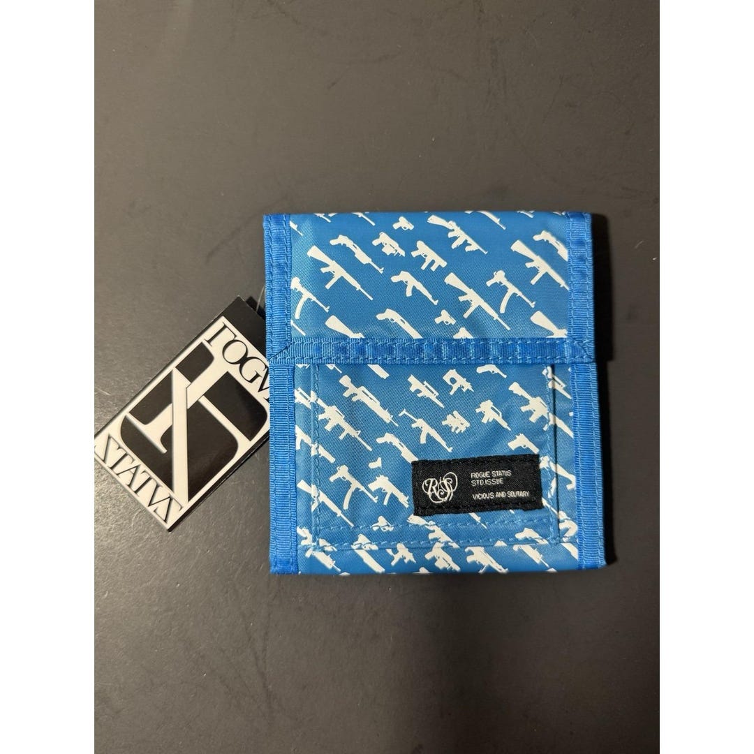 Y2K Rogue Status Gun Show Blue Wallet - Etsy
