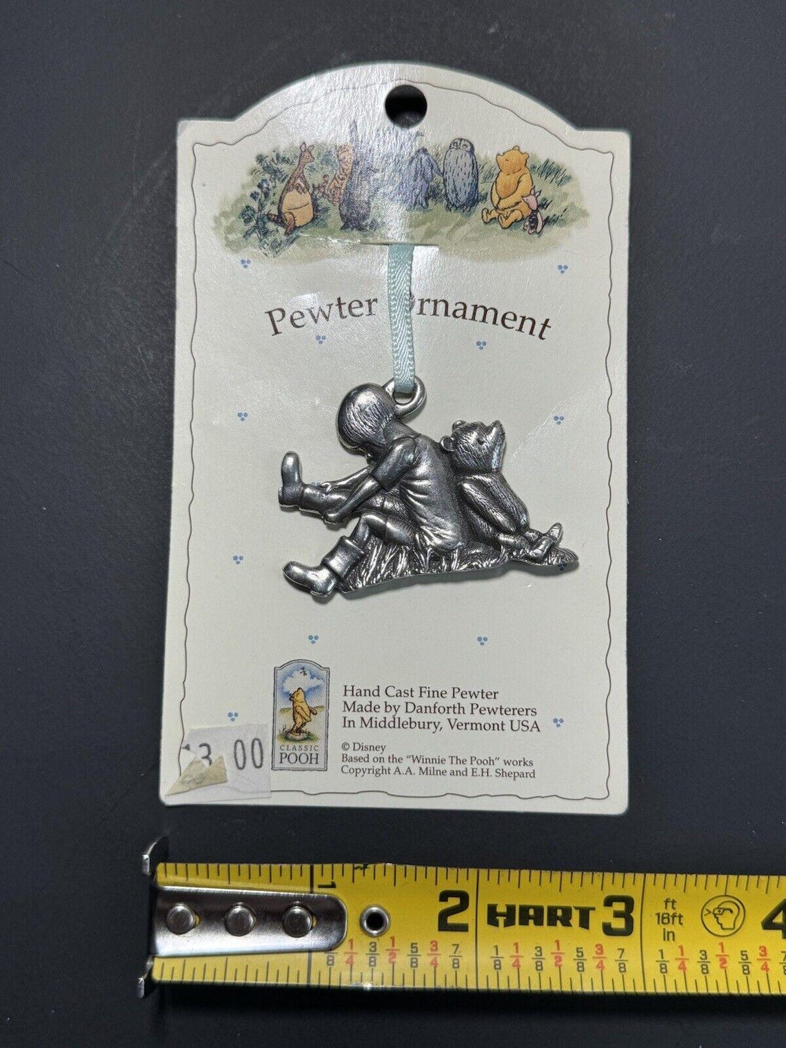 Danforth Pewterer Classic Pooh Christmas Ornament - Etsy