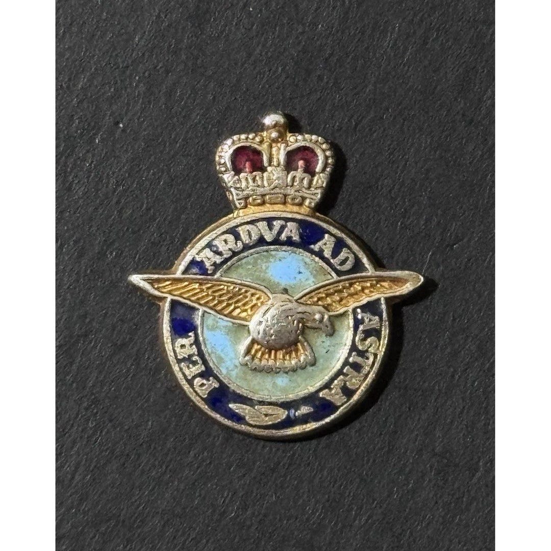 Vintage Royal Air Force "per Ardua AD Astra" Badge Pin FOR PARTS! - Etsy