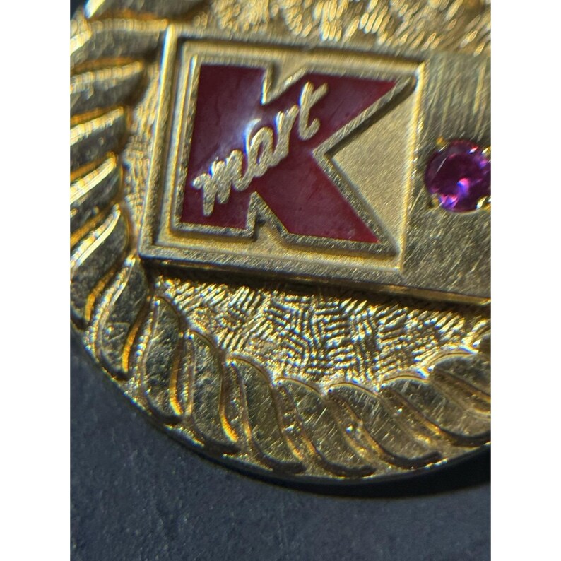 Vintage Kmart Department Store Employee Badge Service Pin - Etsy