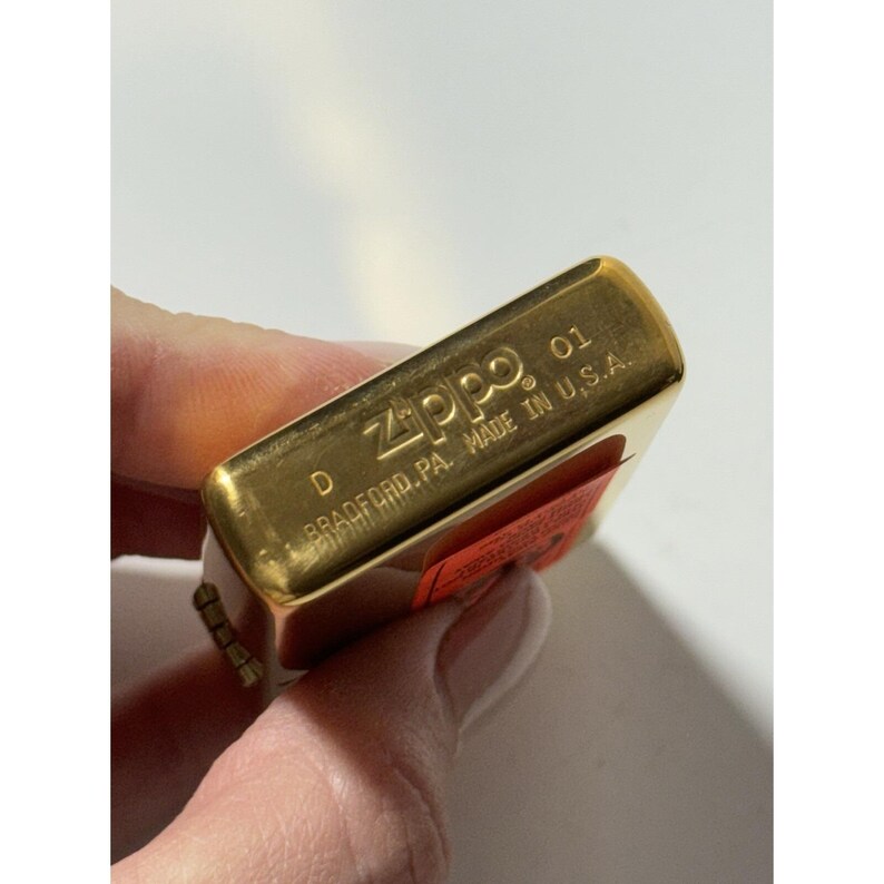 Zippo Gold Tone Peace on Earth Lighter - Etsy