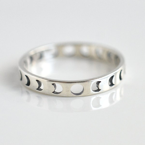 Moon Ring - Etsy