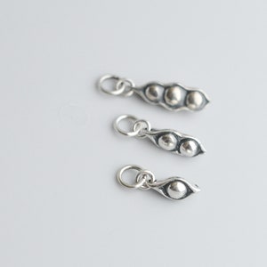 Sterling Silver Two Peas in a Pod Charm - Add on Sterling Silver Charm ...