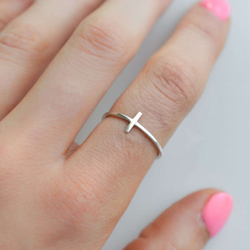 Girls Cross Purity Ring - Etsy