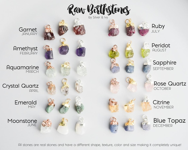 Birthstone Necklace for Mom, Rose Gold Mom Necklace From Daughter ...