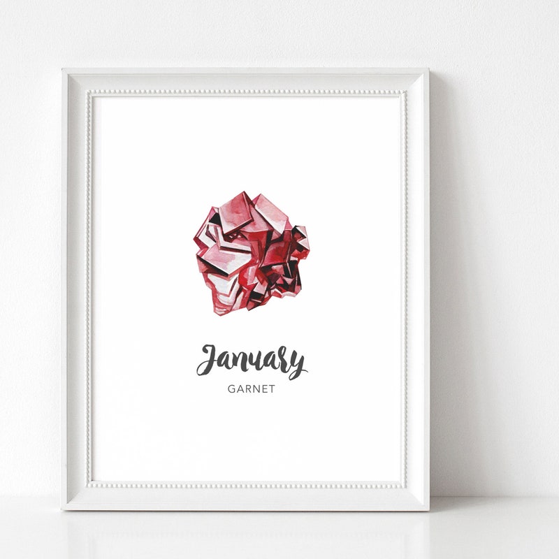 January Birthstone - Etsy