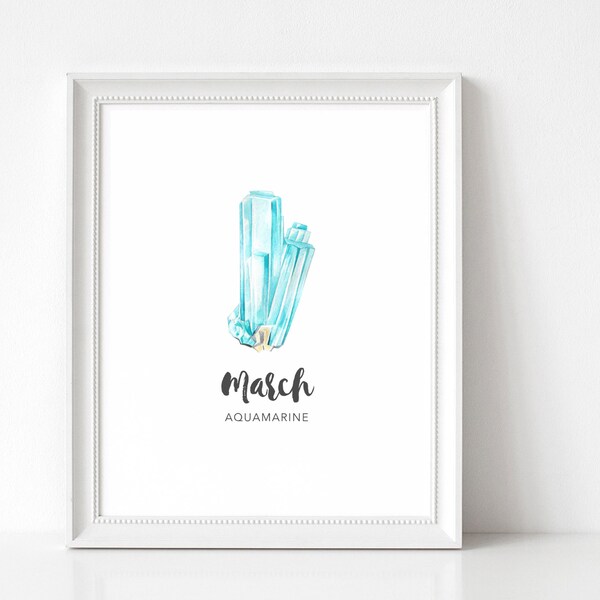 Birthstone Art - Etsy