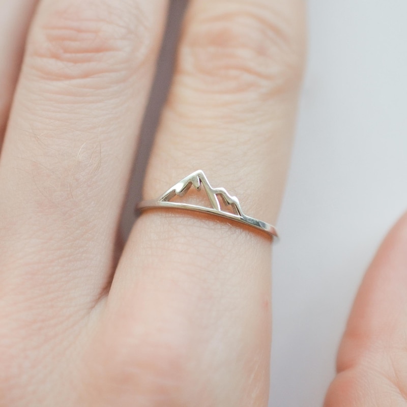 Mountain Ring - Etsy