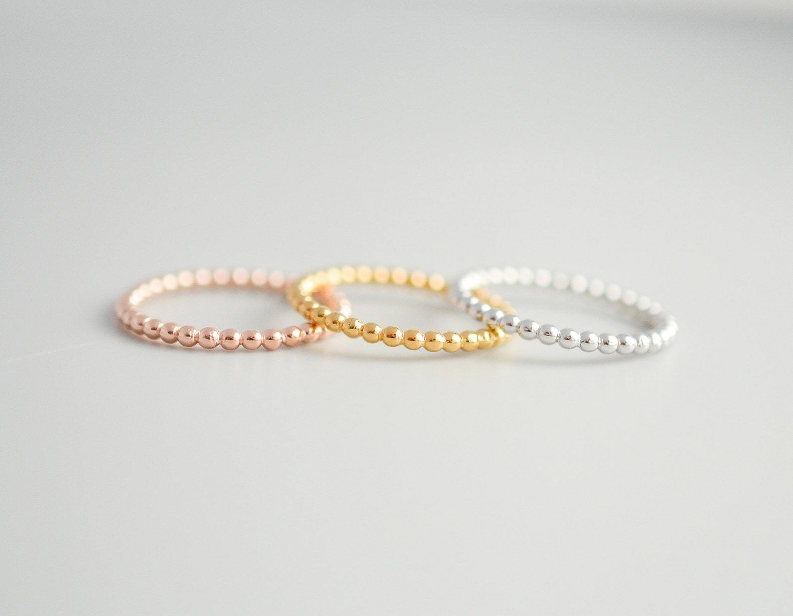 Sterling Silver Ball Bead Ring Silver Bubble Ring Beaded | Etsy