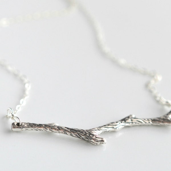 Tree Branch Necklace - Etsy