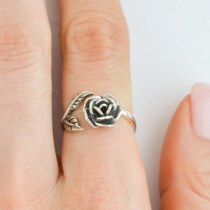 Rose Ring - Etsy