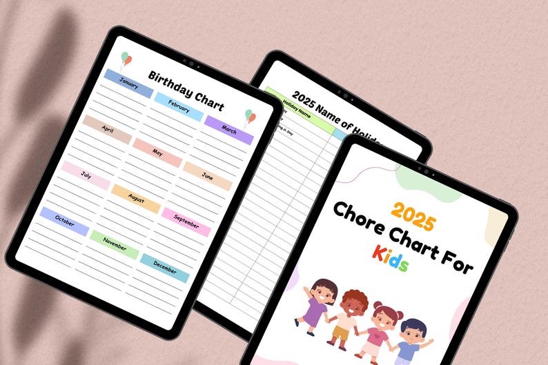 Chore Chart for Kids to Do List for Kids Kids Daily Routine Kids Chore ...
