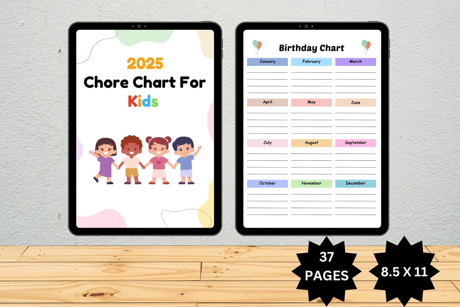 Chore Chart for Kids to Do List for Kids Kids Daily Routine Kids Chore ...