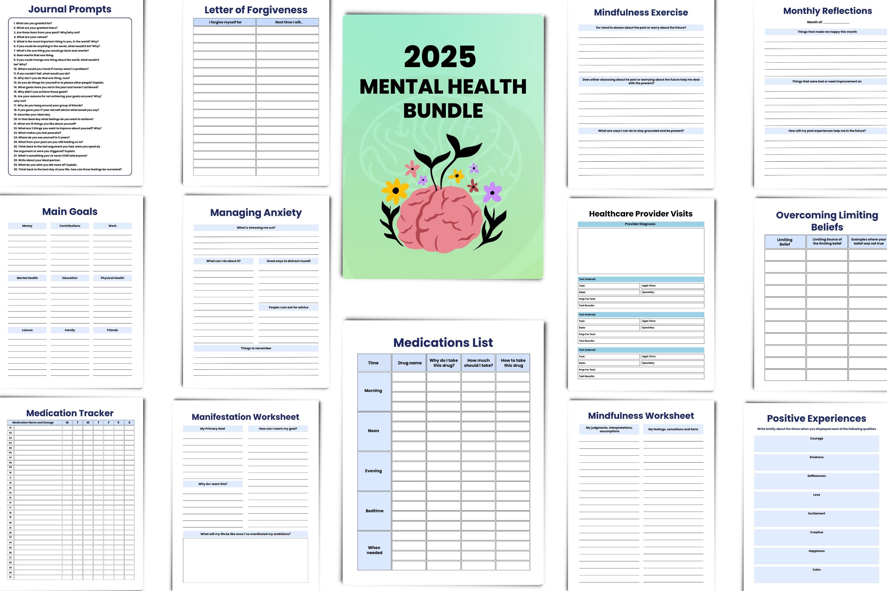 Mental Health Bundle | Mental Health | Positive Quote | School ...