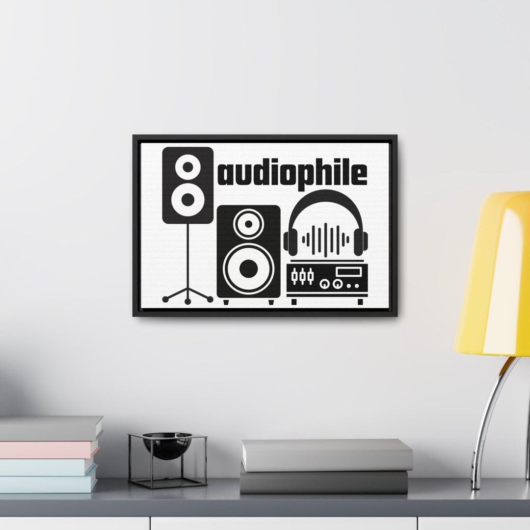Audiophile Gallery Canvas Wraps, Horizontal Frame - Music Decor, Audio ...