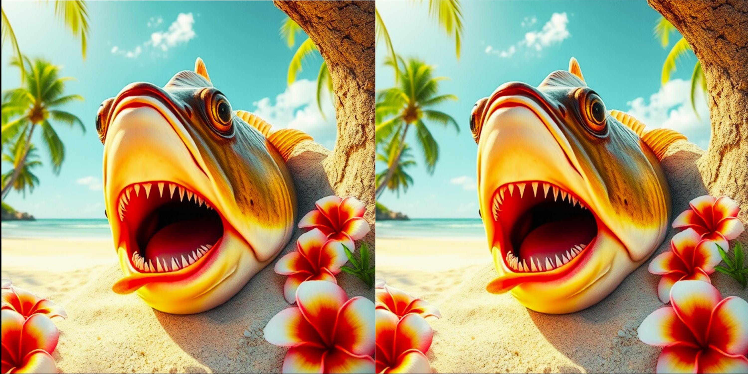 A Cute Colorful Fish ,underwater 3D Effect,3d Effect Mug , Magic Mug ...