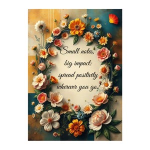 Uplifting Quote Cards Thinking-of-you Gift Printable PDF Instant ...