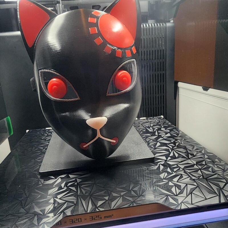 Tanjiro Mask - Etsy