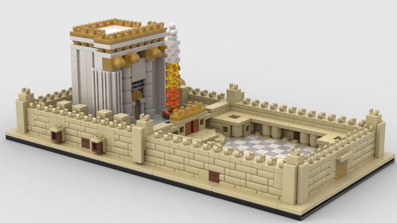 Holy Temple Brick Model – Second Bet Hamikdash Judaica Gift - Etsy