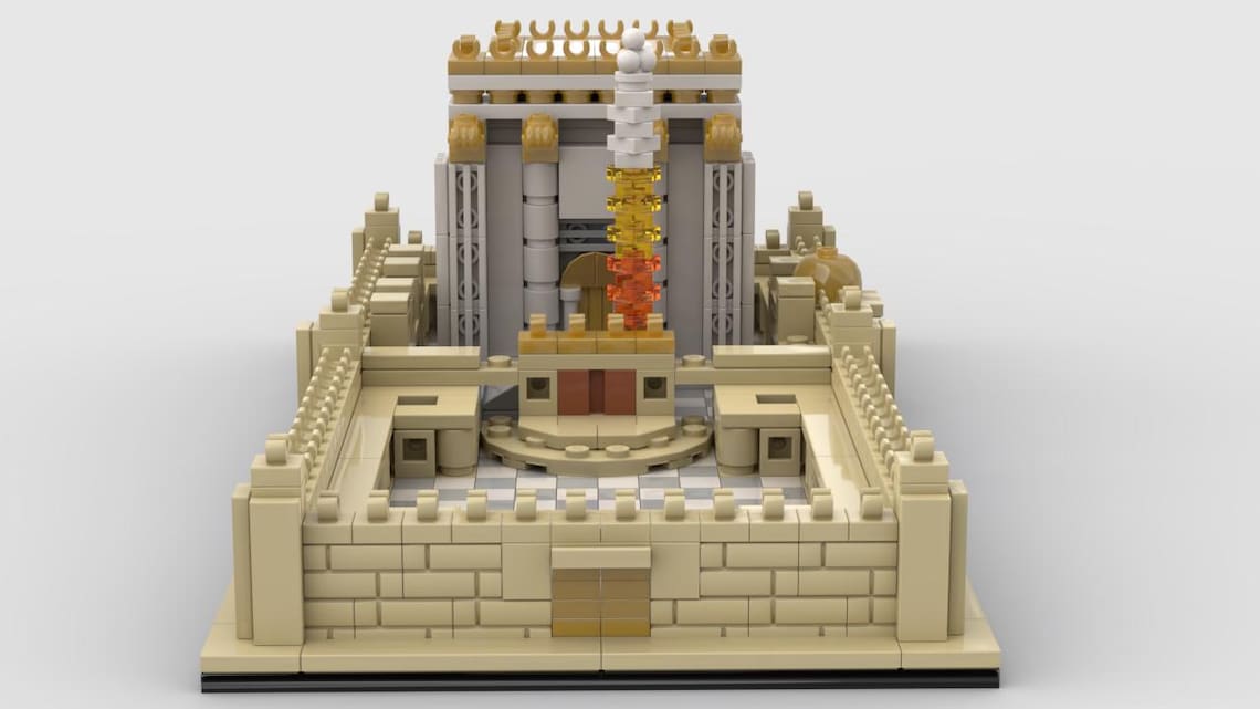 Holy Temple Brick Model – Second Bet Hamikdash Judaica Gift - Etsy