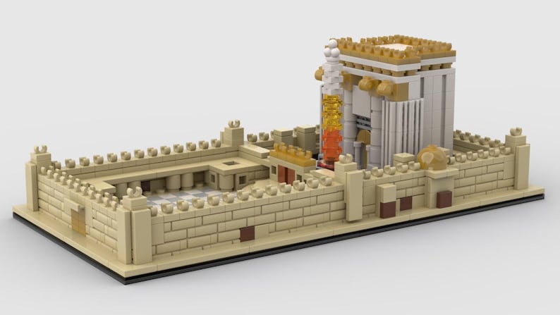 Holy Temple Brick Model – Second Bet Hamikdash Judaica Gift - Etsy