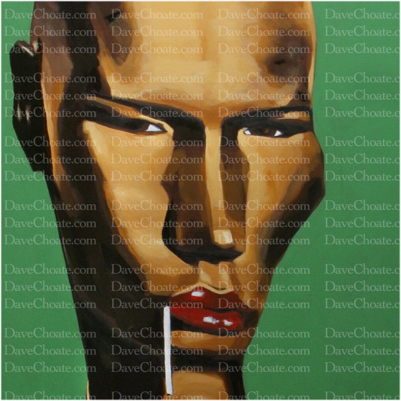Grace Jones Photo Print From an Original Painting | Etsy