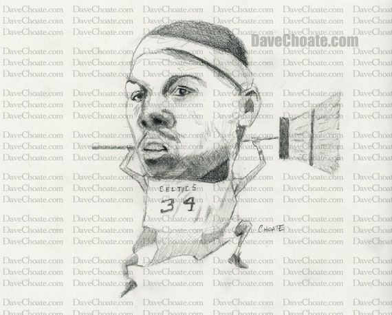 Paul Pierce Drawing