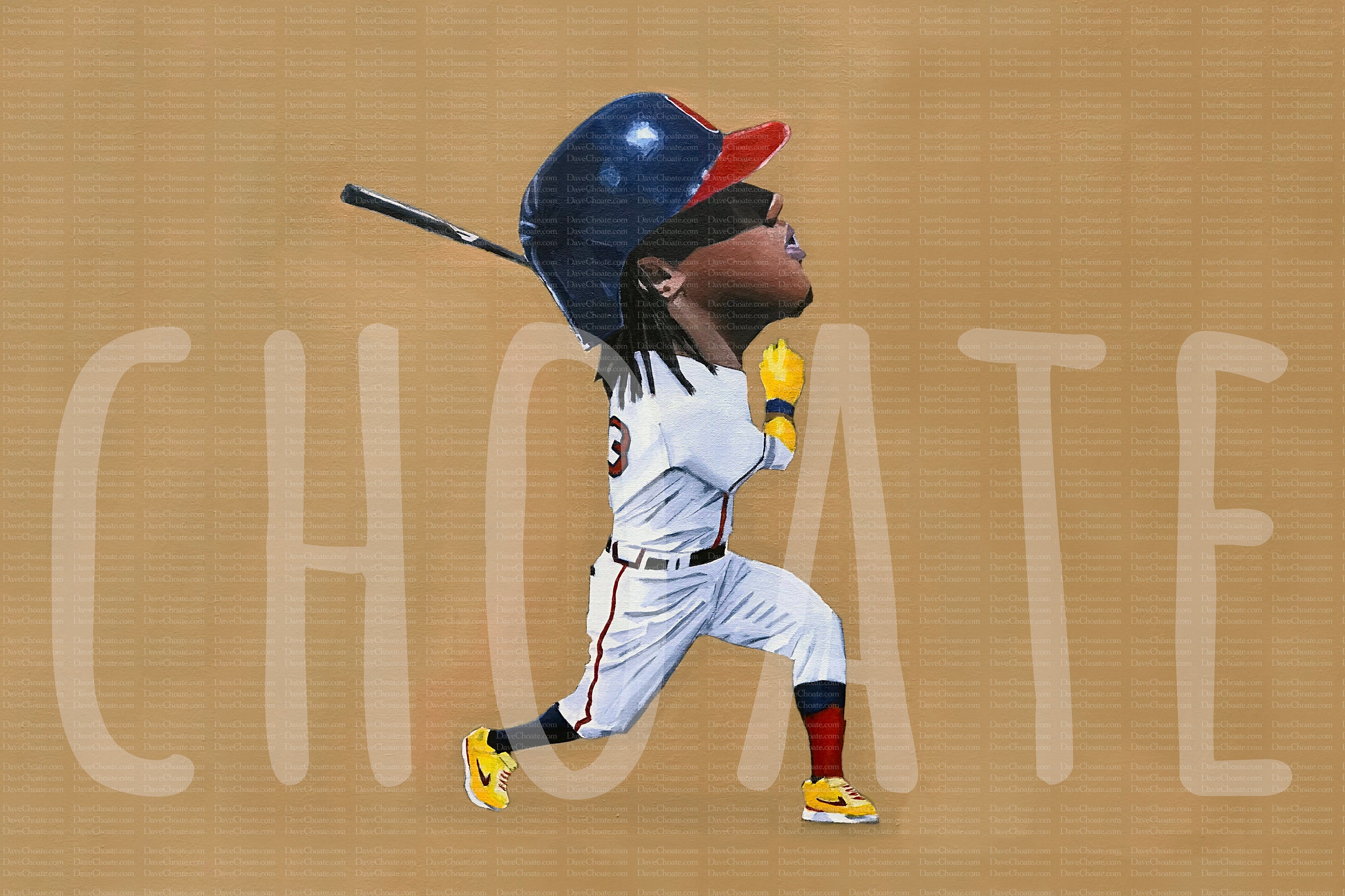 Ronald Acuna Atlanta Braves Art Photo Print - Etsy