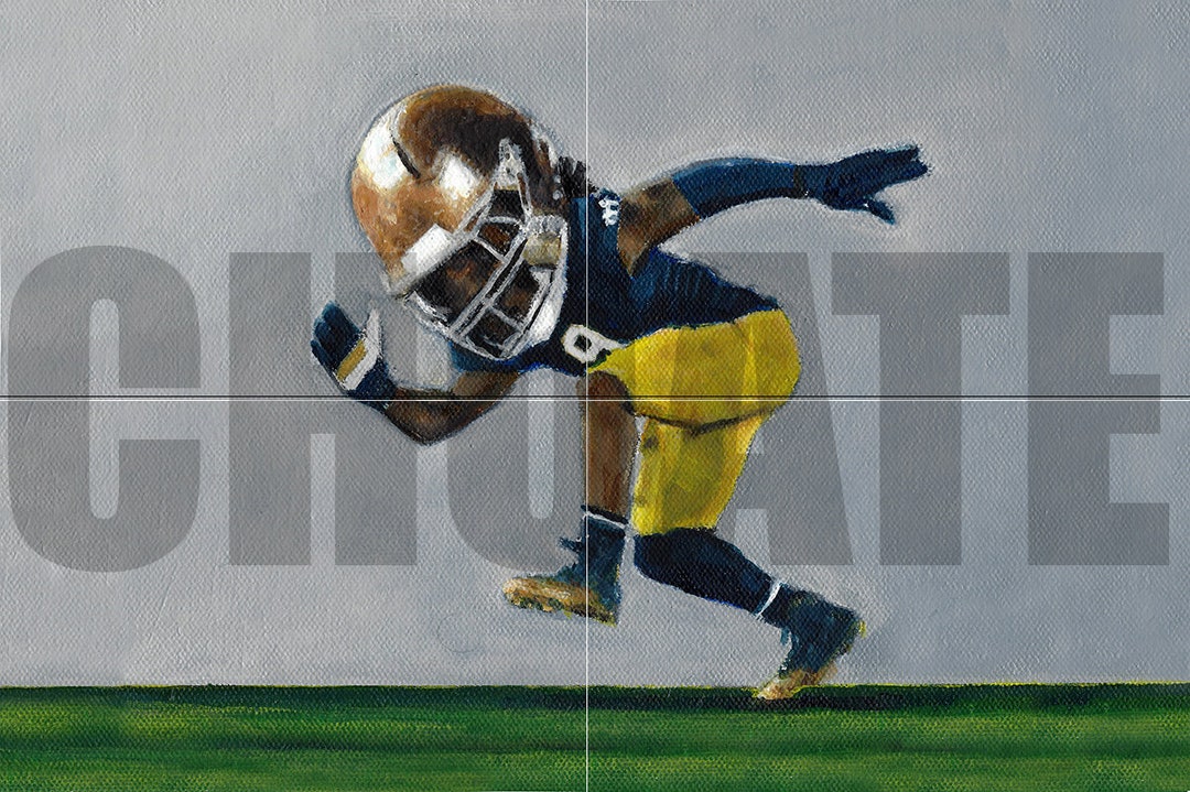 Notre Dame Football Jaylon Smith Art Photo Print. - Etsy