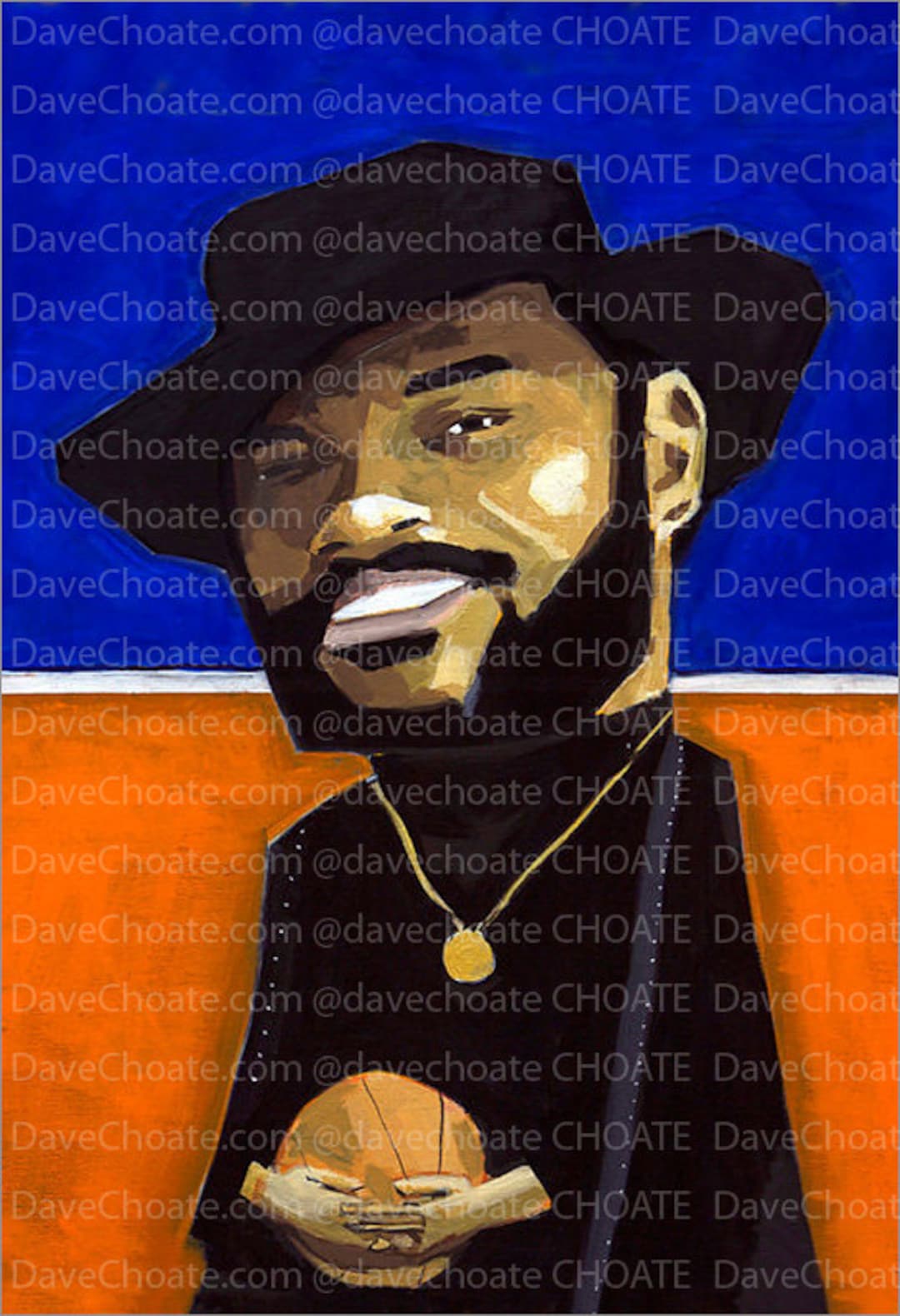 New York Knicks, Clyde Frazier Art Photo Print From an Original ...