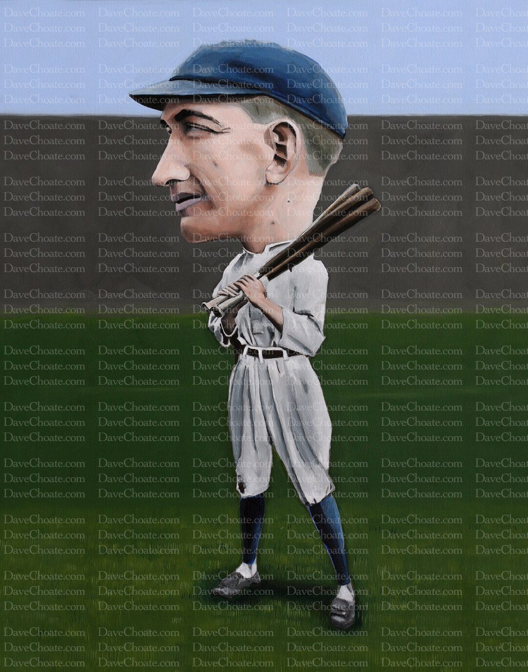 Shoeless Joe Jackson Cleveland Naps Art Photo Print - Etsy