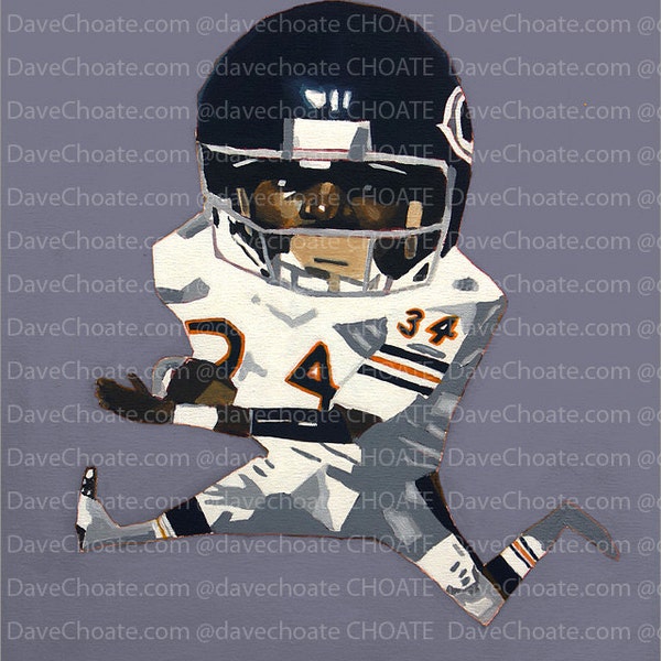 Walter Payton - Etsy