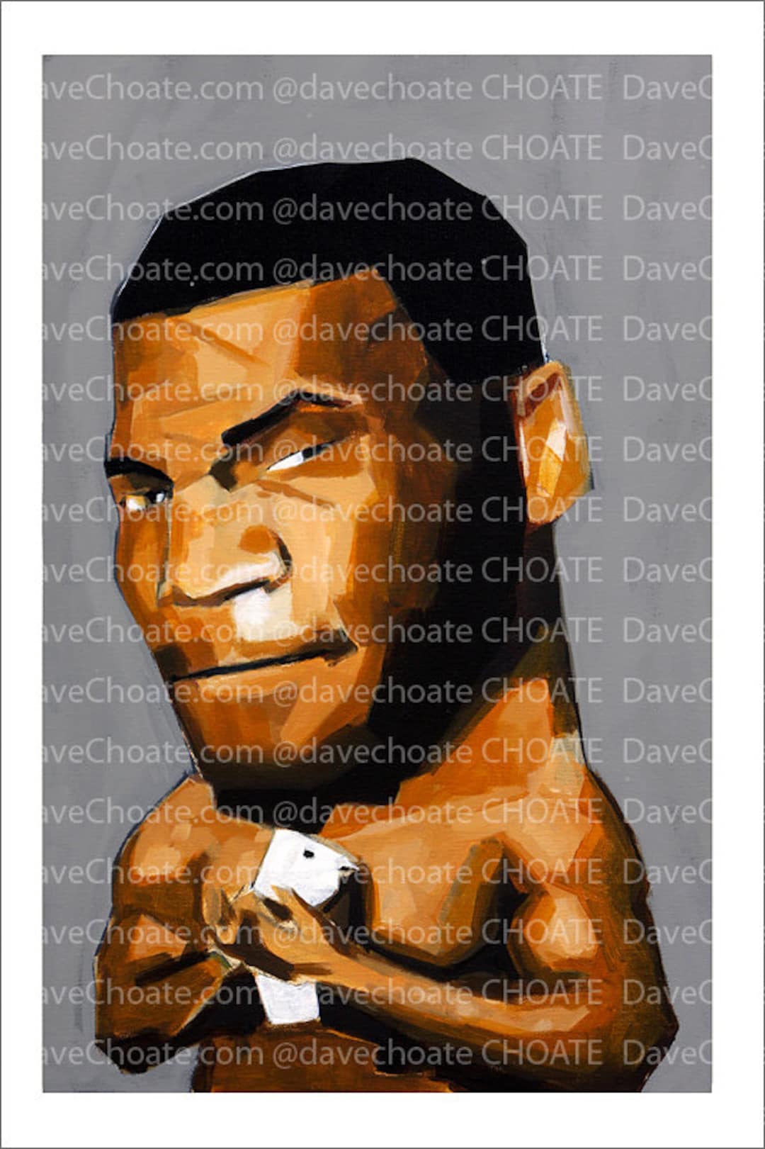 Mike Tyson Art Photo Print - Etsy