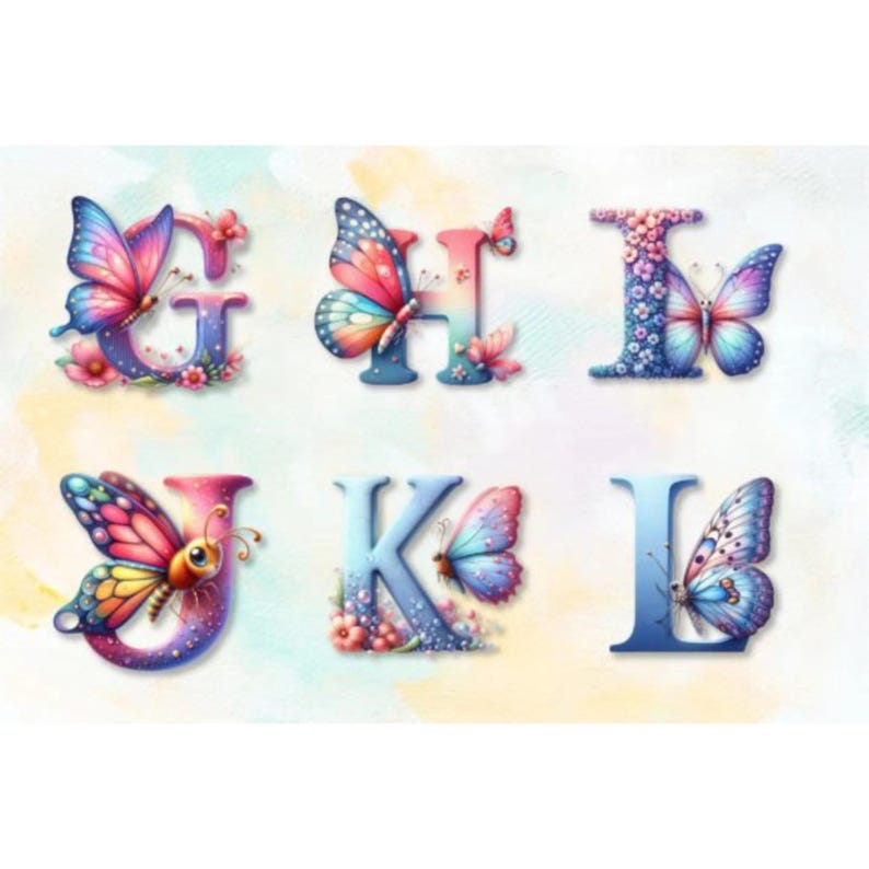 Butterfly PNG, Butterfly Clipart Alphabet PNG, Alphabet Clipart ...