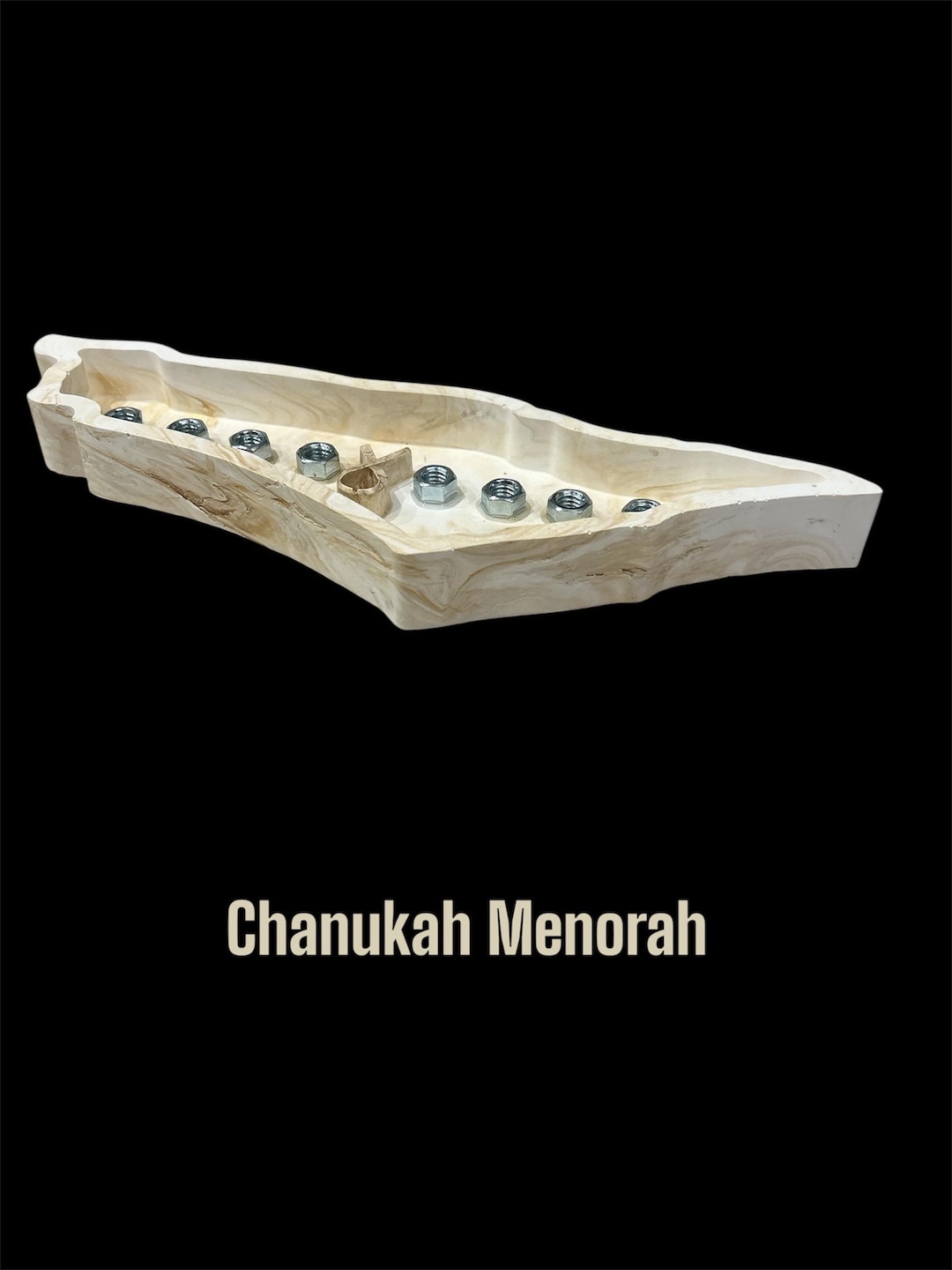 Map of Israel Chanukah Menora - Etsy