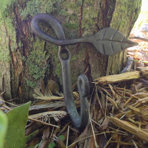 Hand Forged Wall Hook | Etsy
